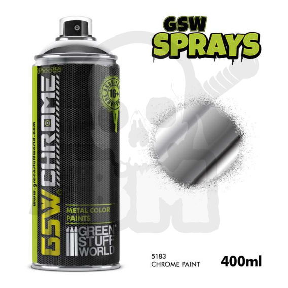 Battle-Models > Chrome Spray Paint 400ml